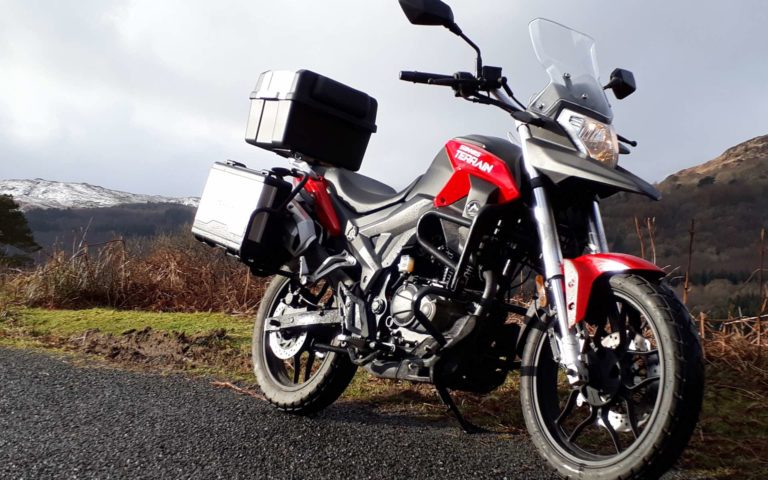 Sinnis 125 Terrain review - Tested by Helen Lloyd - OVERLAND magazine