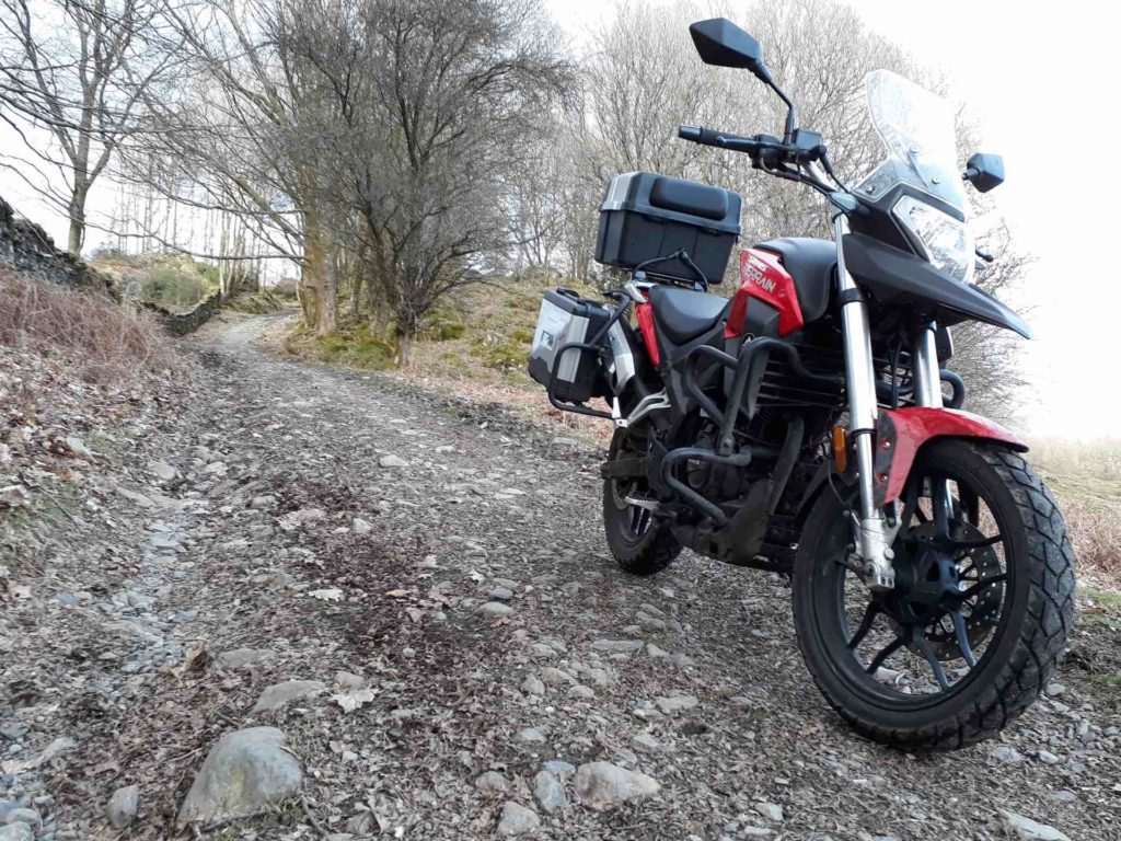Sinnis 125 Terrain review - Tested by Helen Lloyd - OVERLAND magazine